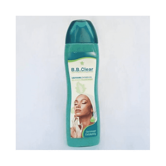 BB CLEAR, GEL DE DOUCHE GOMMANT ET ÉCLAIRCISSANT 600ml - BLACK MARKET